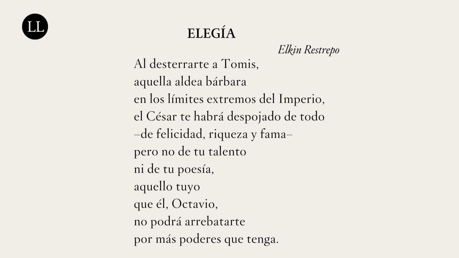 Elegía | Letras Libres